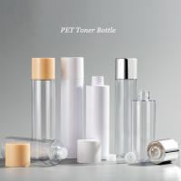China SCREW CAP Customized 100ml 120ml 150ml 200ml PET Plastic Empty Toner Bottle for Face Lotion and Cosmetics Custom Colors for sale