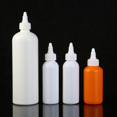 China HDPE Plastic Chemical Bottle with Tamper Evident Tip Cap 30ml50ml 60ml 80ml 100ml 120ml 150ml 240ml 360ml 500ml 1000ml for sale
