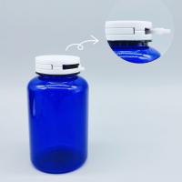 China 100ml-300ml Child Resistant Pharmaceutical Pill Bottle With Hinge Cap and Easy-pulling Lid for Pharmaceutical Packaging for sale