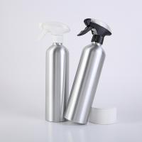 China Customizable Logo and Color 300ml 500ml 16oz 32oz Empty Cosmetic Silver Perfume Aluminum Bottle for Personal Care for sale