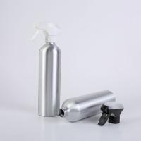 China Customizable Logo and Color 300ml 500ml 16oz 32oz Empty Cosmetic Silver Perfume Aluminum Bottle for Personal Care for sale