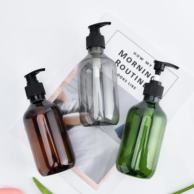 China 250ml 300ml 500ml Customized PET Bottle With Pump for Baby Shampoo Laundry Shower Gel and Body Shampoo Body Material PET for sale