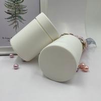 China HDPE Body PP Cap Sports Nutrition Pharmaceutical Healthcare Vitamin Supplement Bottles with White Soft Touch Process Jar for sale