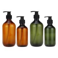 China 250ml 300ml 500ml Customized PET Bottle With Pump for Baby Shampoo Laundry Shower Gel and Body Shampoo Body Material PET for sale