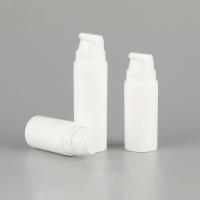 China Sample Free 5ml 10ml 15ml 30ml Clear Empty Airless Pump Serum Lotion Frosted Bottle PCR Resistant Luxury Airless Bottle with Pump for sale