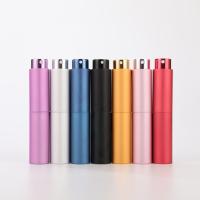 China Engraving Surface 5ml 8ml 10ml Mini Empty Clear Spray Bottle Refillable Glass Perfume Sample Atomizer Tester for Perfume for sale
