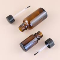 China Stock Amber Glass Bottle for Essential Oil and Nail Polish 5ml10ml15ml20ml 30ml 50ml 100ml Surface Printing Screen Printing for sale