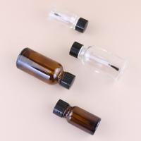 China Stock Amber Glass Bottle for Essential Oil and Nail Polish 5ml10ml15ml20ml 30ml 50ml 100ml Surface Printing Screen Printing for sale