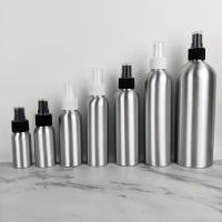 China Customized Label Empty 100ml 200ml 300ml 500ml 1000ml Aluminum Bottles Spray Fine Mist Lid for Lotion Shampoo Essential Oil for sale