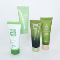 China PE/HDPE/LDPE/100% Sugarcane/ 100% Wheat StrawMaterial Green Soft Plastic Tube for Cosmetics 50ml 60ml 80ml 100ml 150ml 200ml for sale