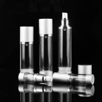 China 10ml 15ml 30ml 50ml 80ml 100ml 120ml Silver Golden Matte Airless Pump Bottle Facial Cleanser Sealing Type PUMP SPRAYER for sale