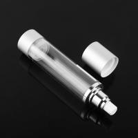 China 10ml 15ml 30ml 50ml 80ml 100ml 120ml Silver Golden Matte Airless Pump Bottle Facial Cleanser Sealing Type PUMP SPRAYER for sale