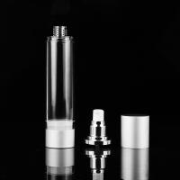 China 10ml 15ml 30ml 50ml 80ml 100ml 120ml Silver Golden Matte Airless Pump Bottle Facial Cleanser Sealing Type PUMP SPRAYER for sale