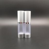 China 10ml 15ml 30ml 50ml 80ml 100ml 120ml Silver Golden Matte Airless Pump Bottle Facial Cleanser Sealing Type PUMP SPRAYER for sale