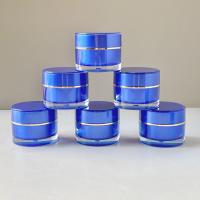 China 5g 10g 15g 20g 30g 50g 100g Cosmetics Acrylic Gel Nail Jar Matte for Skin Care Cream Frosted Plastic Jars with Screw Lids for sale