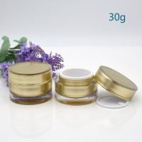 China 5g 10g 15g 20g 30g 50g 100g Cosmetics Acrylic Gel Nail Jar Matte for Skin Care Cream Frosted Plastic Jars with Screw Lids for sale