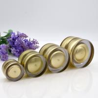 China 5g 10g 15g 20g 30g 50g 100g Cosmetics Acrylic Gel Nail Jar Matte for Skin Care Cream Frosted Plastic Jars with Screw Lids for sale