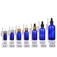 China Aluminium Dropper Glass Bottle for Skin Care 10ml 20ml 30ml 50ml Customized Logo Accepted for sale