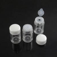 China 5ml 5 Grams 10 ml 10grams Clear Loose Powder Jar and Pot with Sifter Black White Cap Samples Process 2-3 days Free Sample for sale