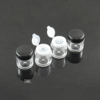 China 5ml 5 Grams 10 ml 10grams Clear Loose Powder Jar and Pot with Sifter Black White Cap Samples Process 2-3 days Free Sample for sale