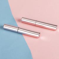 China Acceptable OEM/ODM 10ml Customized Empty Rose Gold Eyelash Growth Serum Plastic PETG Bottle with Eyelashes Brush and Tube for sale