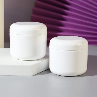 China White Matte Butter Face Sample Cream Packaging with Customized Colors and Matching Heat Induction Liner for sale