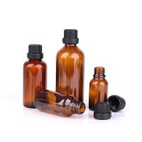 China Senior PAK OEM/ODM Acceptable Amber Glass Essential Oil Bottle with Plastic Lid Inner Plug 5ml 10ml 20ml 30ml 50ml 100ml for sale