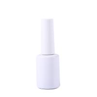China Unique Empty Glass Bottle for Nail Polish Base Material Glass With Reed Diffuser or not NO Cap and Brush 10ml Pink White for sale