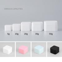 China OEM/ODM Acceptable 1oz 2oz 5g 10g 20g 30ml 50ml Gold Lid Empty Plastic PP Nail Gel Jar for Screen Printing for sale