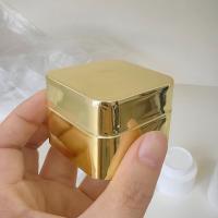 China OEM/ODM Acceptable 1oz 2oz 5g 10g 20g 30ml 50ml Gold Lid Empty Plastic PP Nail Gel Jar for Screen Printing for sale