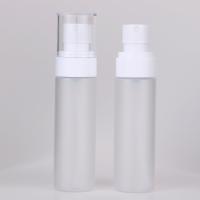 China 4oz 5oz 100ml PET Sanitizer Bottle Customize Color or Label Transparent Frosted Travel Perfume Spray Bottle for Cosmetic for sale