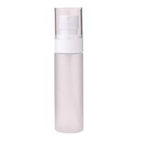 China 4oz 5oz 100ml PET Sanitizer Bottle Customize Color or Label Transparent Frosted Travel Perfume Spray Bottle for Cosmetic for sale