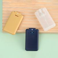 China PP Plastic Pocket Sized 20ml White Green White Blue Yellow Empty Credit Card Perfume Bottle for Industrial Cosmetic for sale