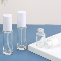 China 10ml 15ml Transparent Empty Frost Custom Clean Perfume Glass Bottle with Serum Pump NO Reed Diffuser NO Mess NO Waste for sale