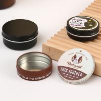 China Makeup Tools Empty Storage Container 5 10 15 20 100 150 g Matte Silver Metal Aluminum Jar for Candle Shoe Polish Saffron for sale
