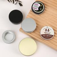 China Makeup Tools Empty Storage Container 5 10 15 20 100 150 g Matte Silver Metal Aluminum Jar for Candle Shoe Polish Saffron for sale