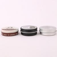 China Makeup Tools Empty Storage Container 5 10 15 20 100 150 g Matte Silver Metal Aluminum Jar for Candle Shoe Polish Saffron for sale