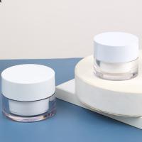 China Custom Global Recycled PCR PLA Material Biodegradable Cosmetic Packaging Containers Plastic Acrylic Cream Jar with Replacement for sale