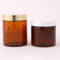 China 30ml 40ml 50ml 60ml 80ml 100ml 120ml 200ml 250ml 400ml 500ml 1L Chocolate PET Plastic Cream Jar for Food Collar Material for sale