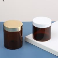China 30ml 40ml 50ml 60ml 80ml 100ml 120ml 200ml 250ml 400ml 500ml 1L Chocolate PET Plastic Cream Jar for Food Collar Material for sale