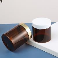 China 30ml 40ml 50ml 60ml 80ml 100ml 120ml 200ml 250ml 400ml 500ml 1L Chocolate PET Plastic Cream Jar for Food Collar Material for sale