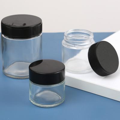 China 8oz Glass Cylinder Glass Jars Child-proof Lid for Exquisite Food Storage and Candle Making for sale
