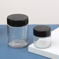 China 8oz Glass Cylinder Glass Jars Child-proof Lid for Exquisite Food Storage and Candle Making for sale