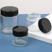China 8oz Glass Cylinder Glass Jars Child-proof Lid for Exquisite Food Storage and Candle Making for sale