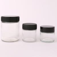 China 8oz Glass Cylinder Glass Jars Child-proof Lid for Exquisite Food Storage and Candle Making for sale