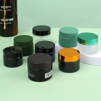 China Base Material Glass 5ml 10ml 20ml 1 oz 2oz 4oz Clear Glass Cream Jar for 30ml Cosmetics Samples Process 2-3 days for sale