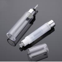 China Silver Luxury Plastic Syringe Airless Bottle 5ml10ml 15ml for Empty Airless Cosmetic Dispenser for sale