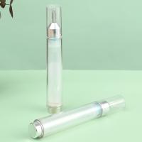 China Silver Luxury Plastic Syringe Airless Bottle 5ml10ml 15ml for Empty Airless Cosmetic Dispenser for sale