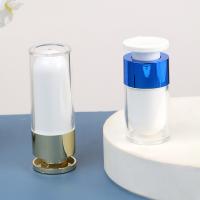 China Acrylic Senior PAK Elegant 1oz 2oz Empty Cosmetic Transparent White Black Gold Blue Airless Lotion Serum Pump Bottle for sale