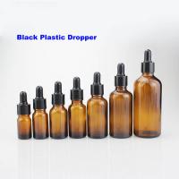 China Glass Collar Luxury Empty Cosmetic 50ml Round Matte Frosted Face Serum Bottle 15ml30ml100ml Essential Oil Glass Amber Dropper Bottle With Box for sale
